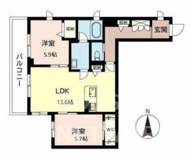 レフィシア西院:305号室:京都市右京区:西院:2LDK:15～20万円｜京都の賃貸物件情報はハウスネットワーク